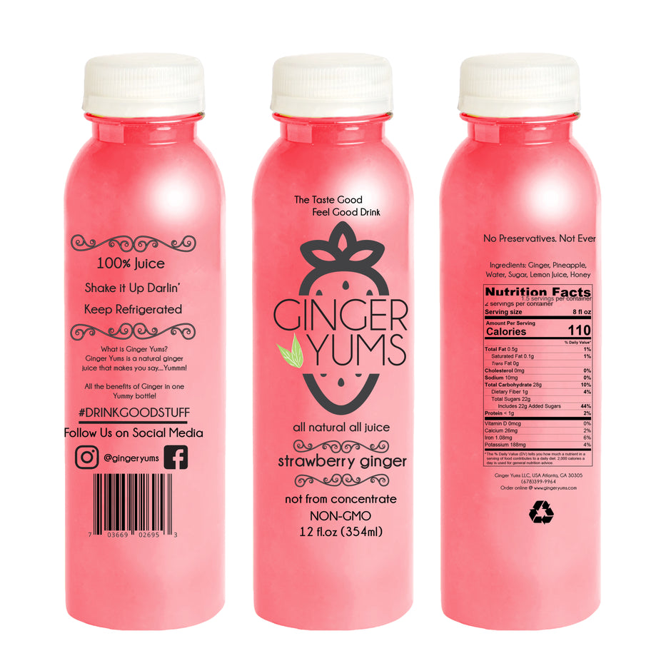 Ginger Yums™ Fresh Pressed Juices